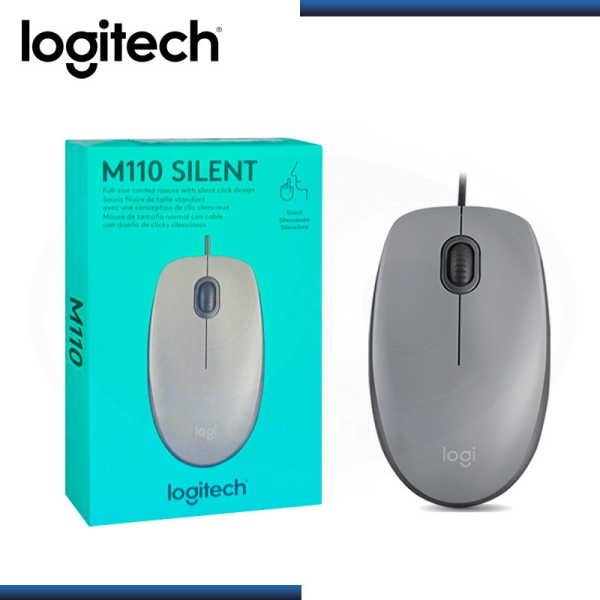 CIMA SOLUTIONS S.A.C. - mouse logitech m110 silent optico usb silver ...